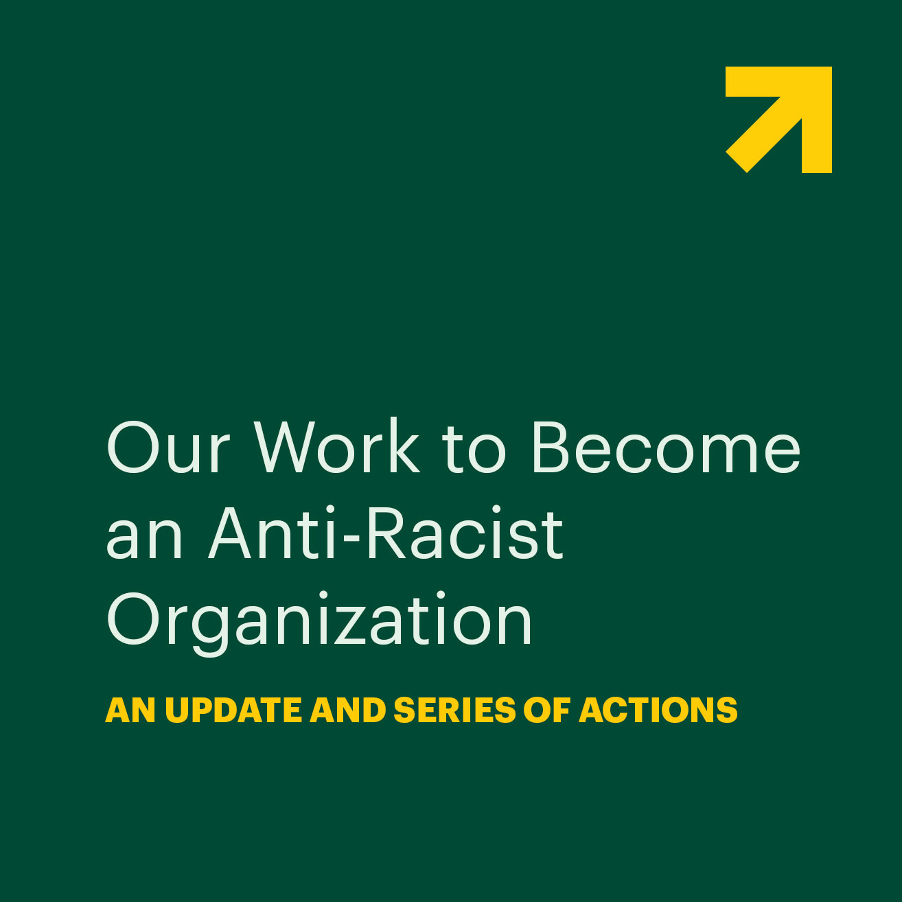 Our Work to Become an Anti-Racist Organization 30 June 2020 – Women Deliver